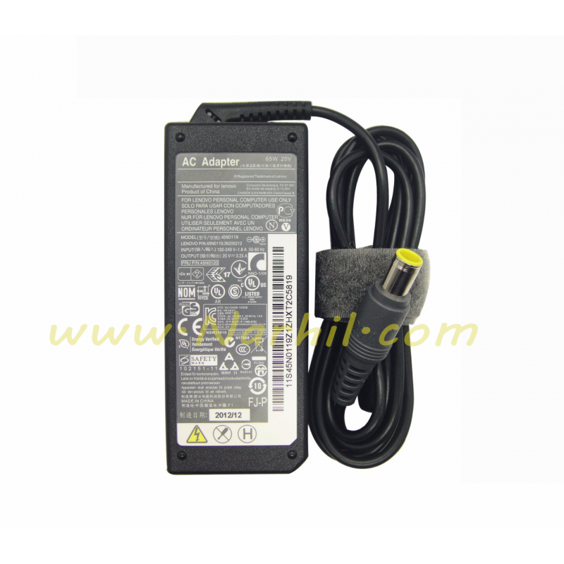 شارژر اورجینال لپ تاپ لنوو Lenovo Thinkpad X230 Adapter Charger